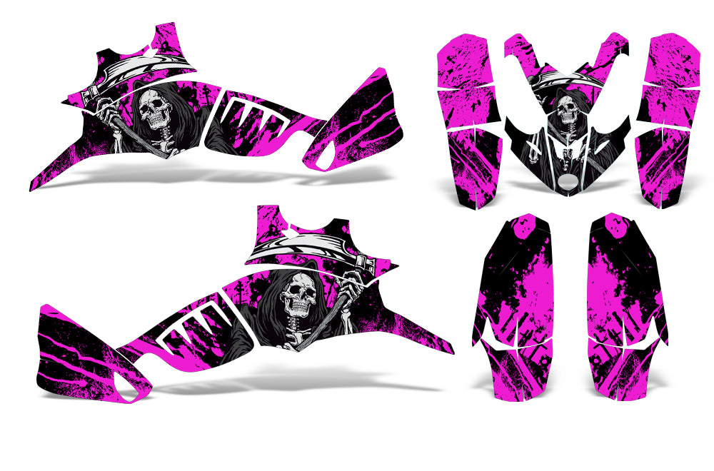 Polaris Predator 90 ATV Quad Graphic Kit - Reaper V2 – Wholesale Decals