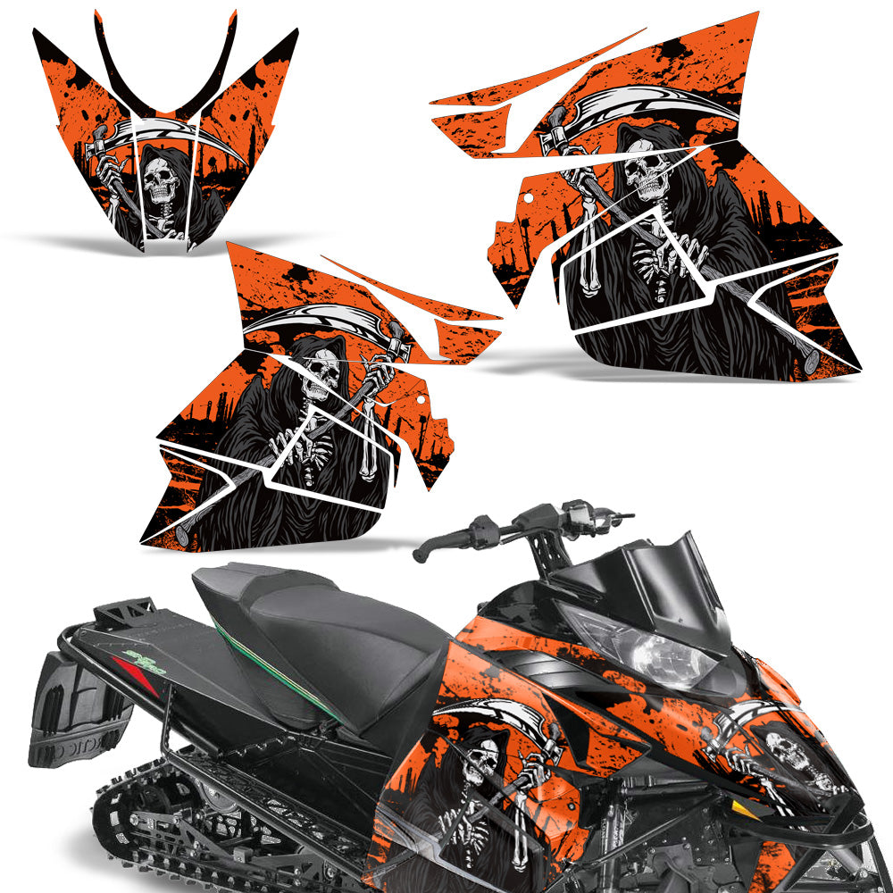 Arctic Cat Pro Cross / Pro Climb 2012-2013 Sled Snowmobile Wrap Graphi ...