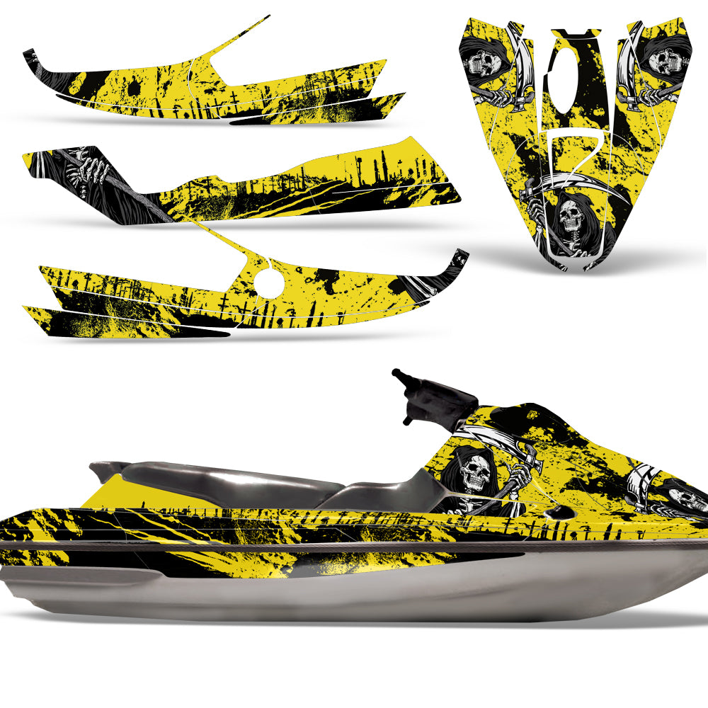 Sea-Doo Bombardier GTS 1992-1997 Sitdown Jet Ski Graphic Wrap Kit - Re ...