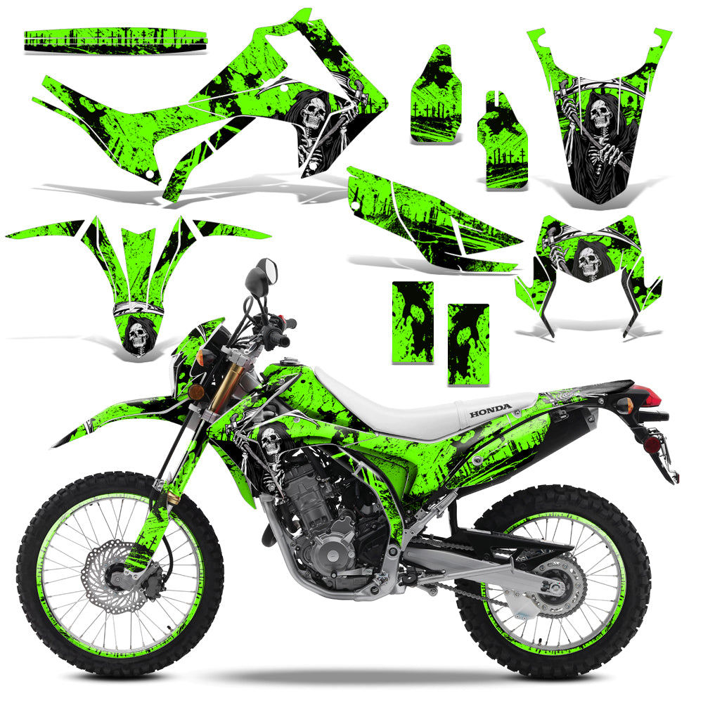 Honda CRF250L / 250M 2013-2019 Motocross Graphic Kit Reaper V2 ...