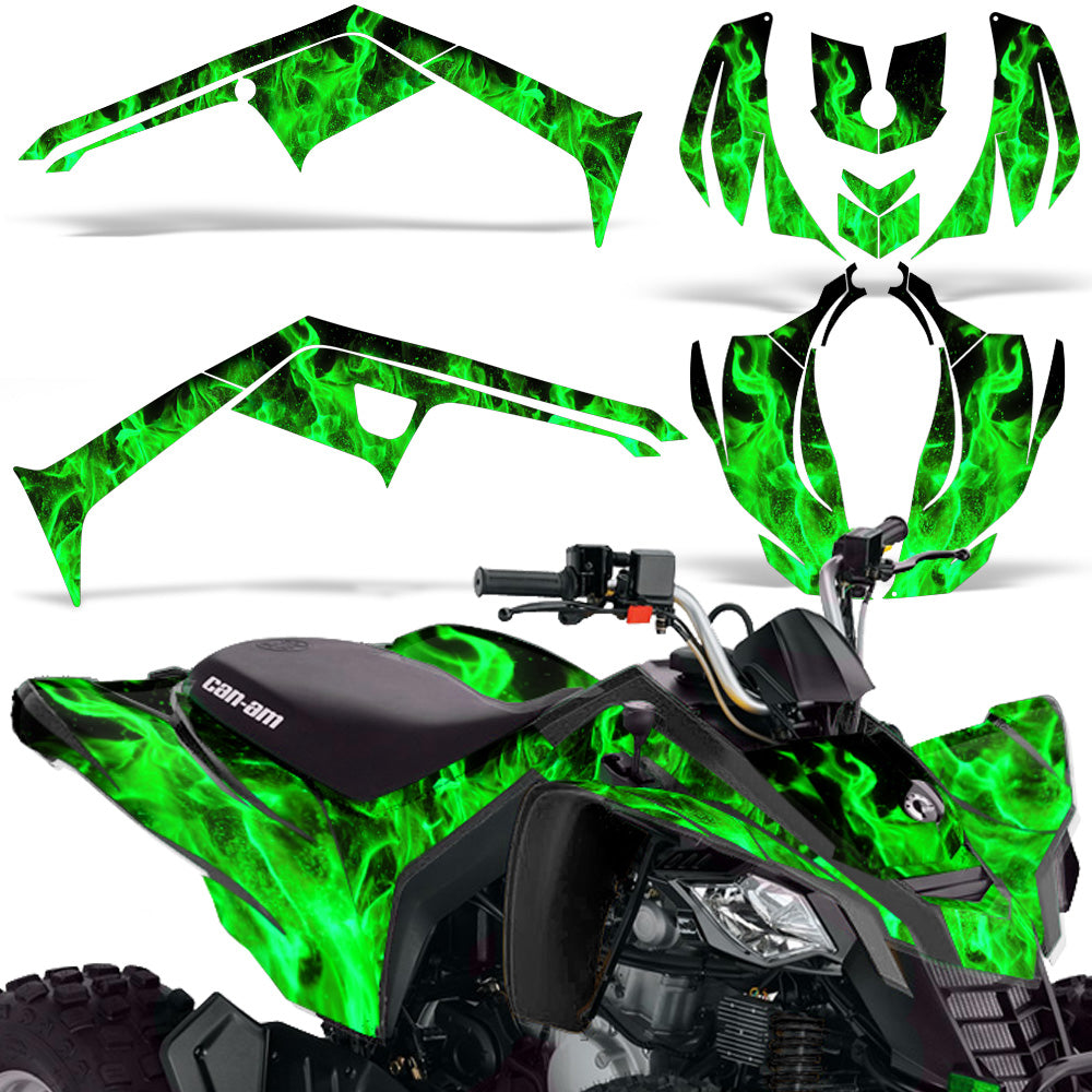 Can-Am Bombardier DS250 2006-2021 ATV Graphic Kit - Flames – Wholesale ...