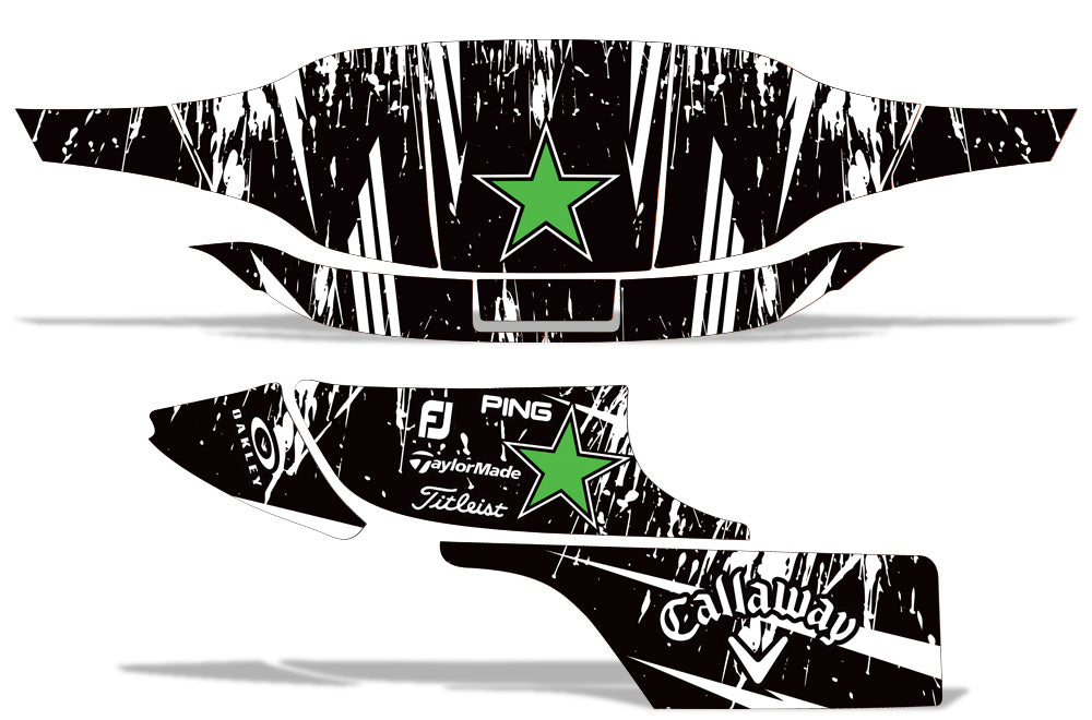 EZ Go TXT 1994-2013 Golf Cart Wrap Graphic Kit - Sponsored – Wholesale ...