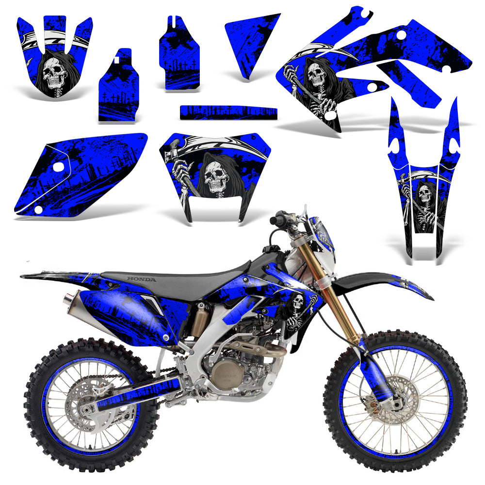 Honda CRF 250X 2004-2017 Motocross Graphic Kit Reaper V2 – Wholesale Decals