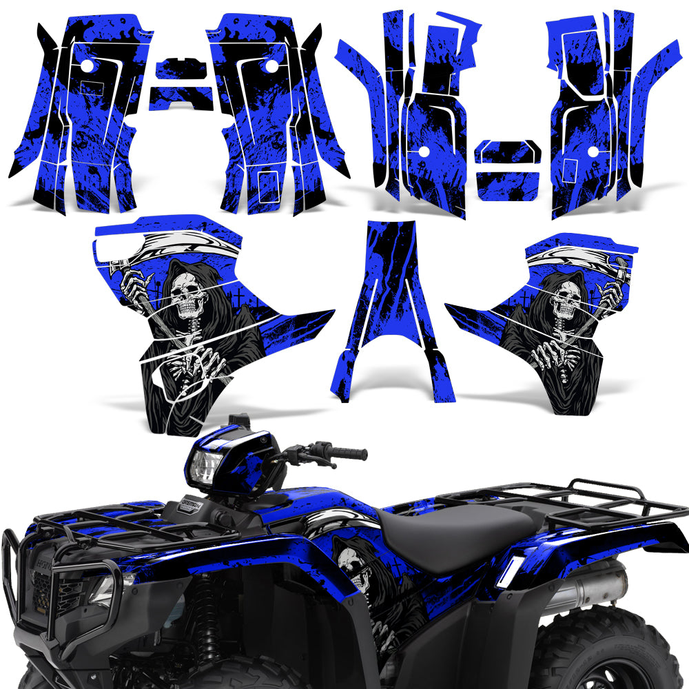 Honda Foreman 2015 UP ATV Quad Graphic Kit Reaper V2 – Wholesale Decals