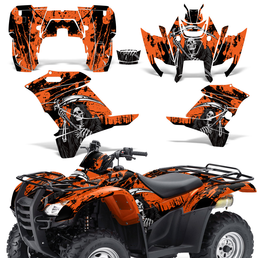 Honda Rancher/Rancher AT 2007-2013 ATV Graphic Kit - Reaper V2 ...