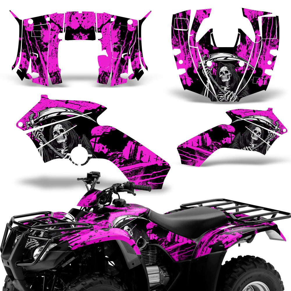 Honda Recon ES Fourtrax ATV Quad 2005-2018 ATV Graphic Kit - Reaper V2 ...