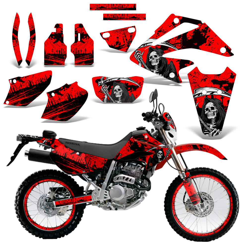 Honda XR 250SM 2003-2007 Motocross Graphic Kit Reaper V2 – Wholesale Decals