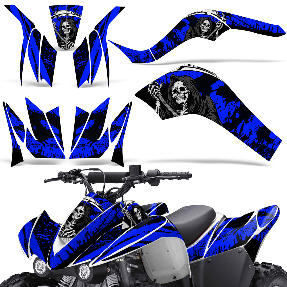 Kawasaki KFX 50/90 2007-2021 ATV Quad Graphic Kit - Reaper V2 ...