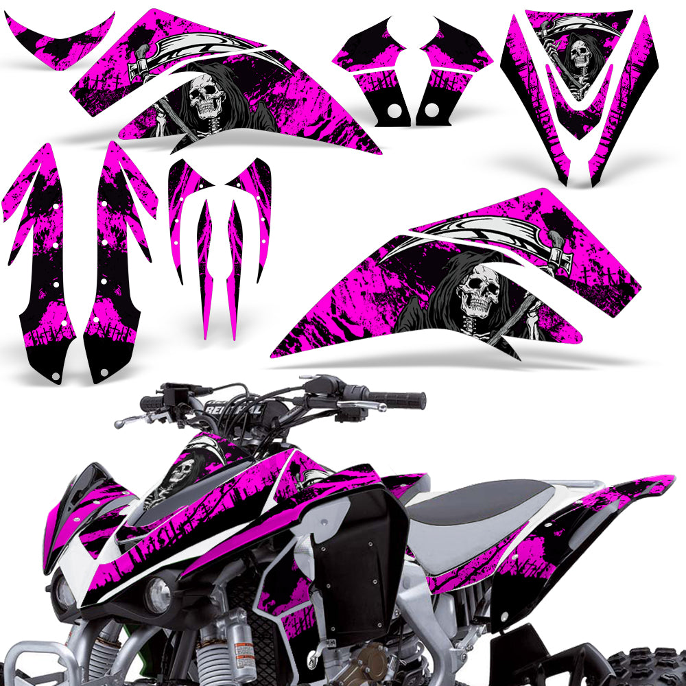 Kawasaki KFX 450 2008-2016 ATV Quad Graphic Kit - Reaper V2 – Wholesale ...