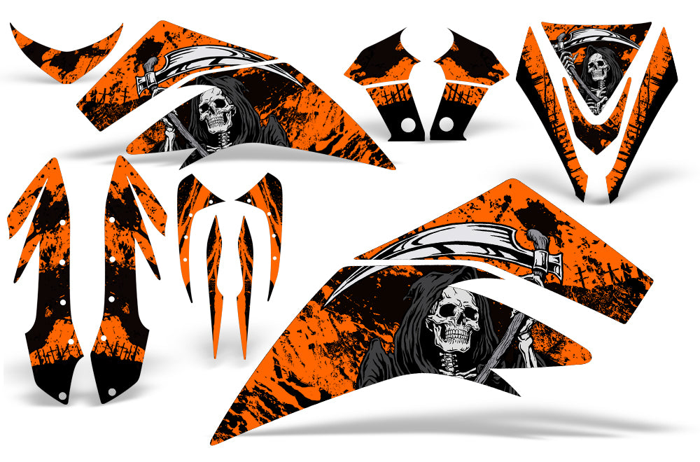 Kawasaki KFX 450 2008-2016 ATV Quad Graphic Kit - Reaper V2 – Wholesale ...