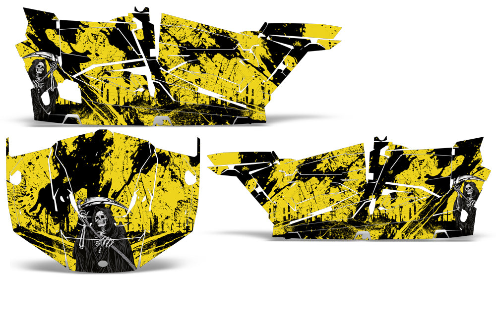 Polaris RZR 1000 XP 4 Door 2013-2016 UTV Graphic Kit - Flames ...