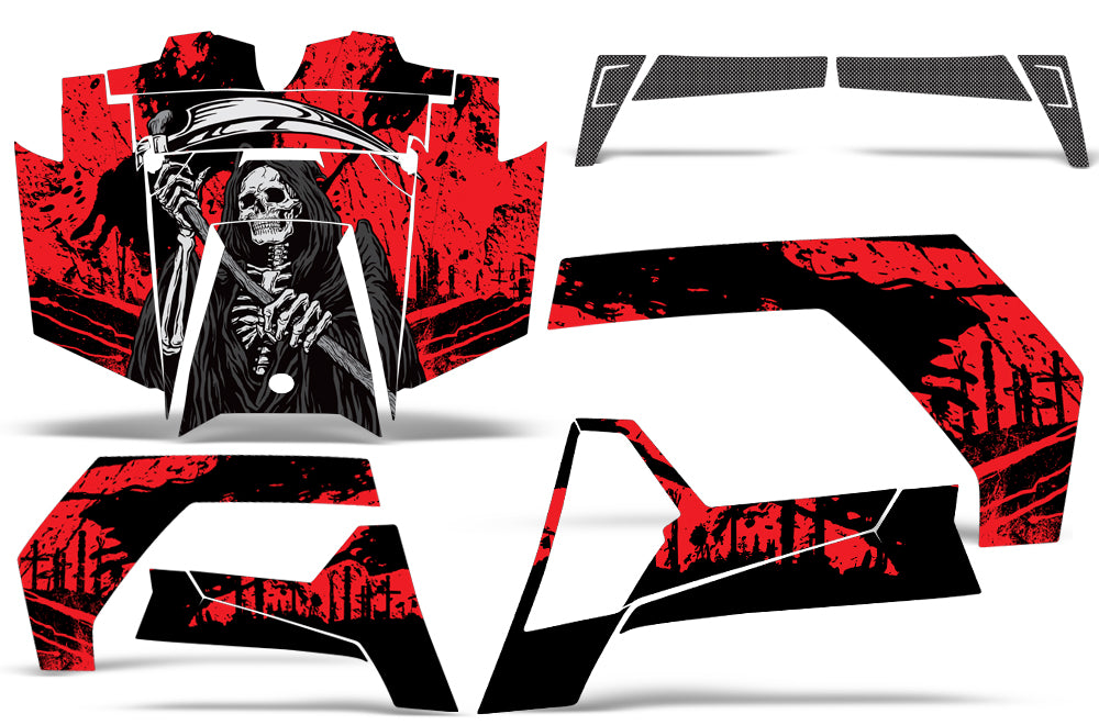 Polaris Ranger RZR 570 All Years 2014-2021 UTV Graphic Kit - Reaper V2 ...