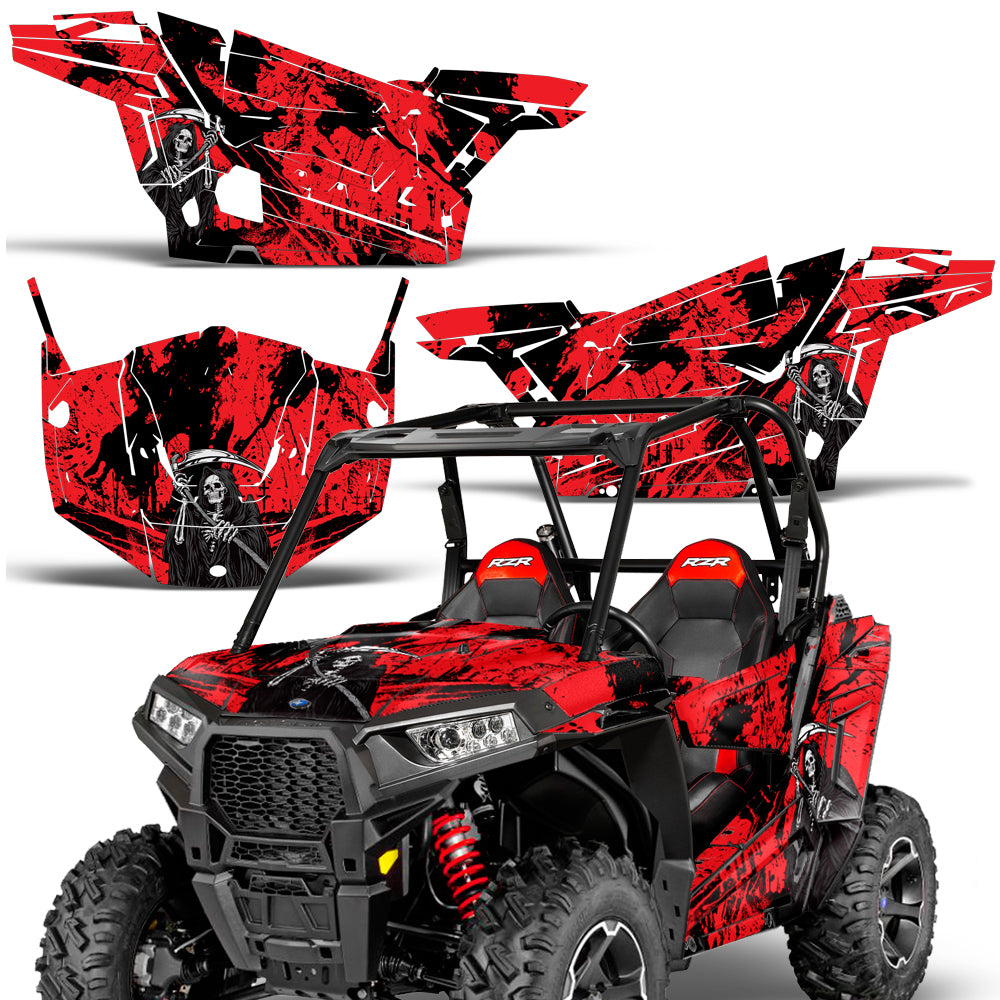 Polaris RZR S 900 2015-2016 UTV Graphic Kit - Reaper V2 – Wholesale Decals