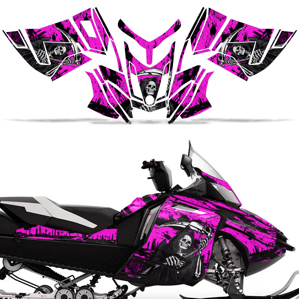 Ski Doo Rev XR/GSX/MXZ 2009-2015 Sled Snowmobile Wrap Graphic Kit - Re ...