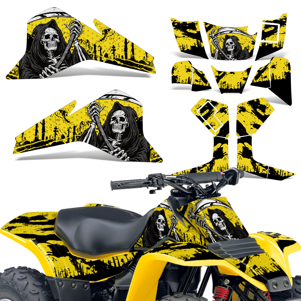 Suzuki QuadSport LT80 1987-2006 ATV Quad Graphic Kit - Reaper V2 ...