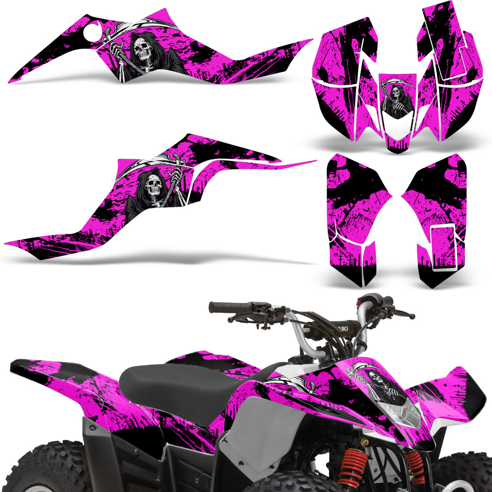 Suzuki LTZ 50 2006-2021 ATV Quad Graphic Kit - Reaper V2 – Wholesale Decals