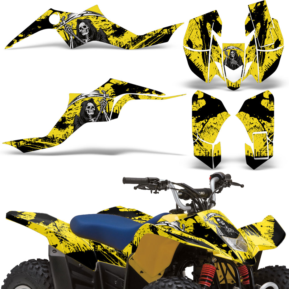 Suzuki LTZ 50 2006-2021 ATV Quad Graphic Kit - Reaper V2 – Wholesale Decals