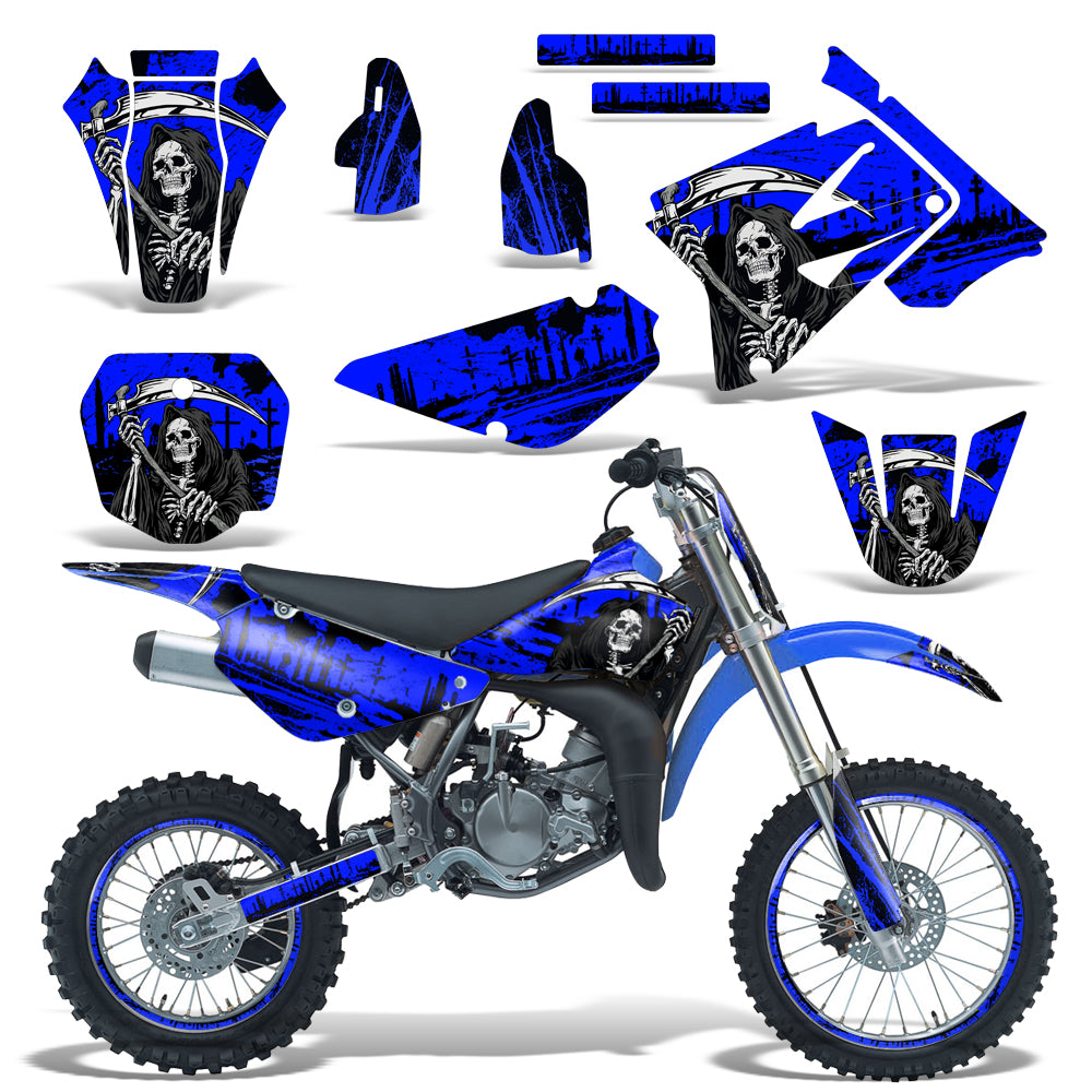 Suzuki RM 85 2002-2015 Dirt Bike Motocross Graphic Decal Kit - Reaper ...