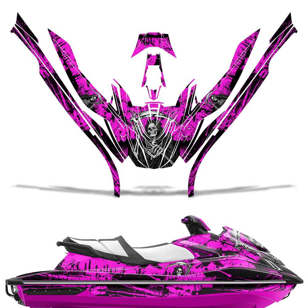 Yamaha WaveRunner GP 1800 2017 Jet Ski Graphic Wrap Kit - Reaper V2 ...