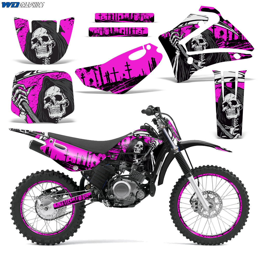 Yamaha TTR 125 2000-2007 Dirt Bike Motocross Graphic Decal Kit - Reape ...