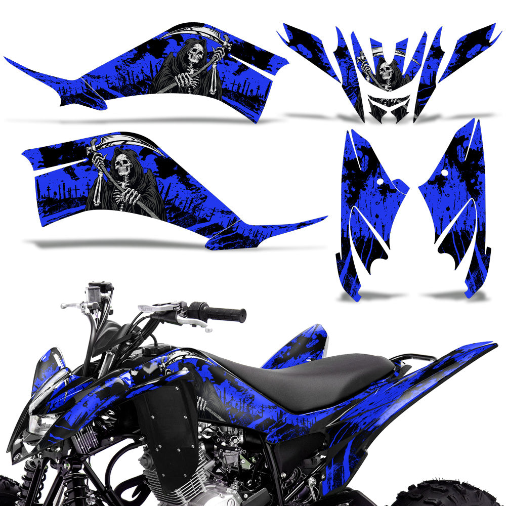 Yamaha Raptor 125 2011-2014 ATV Graphic Kit - Reaper V2 – Wholesale Decals