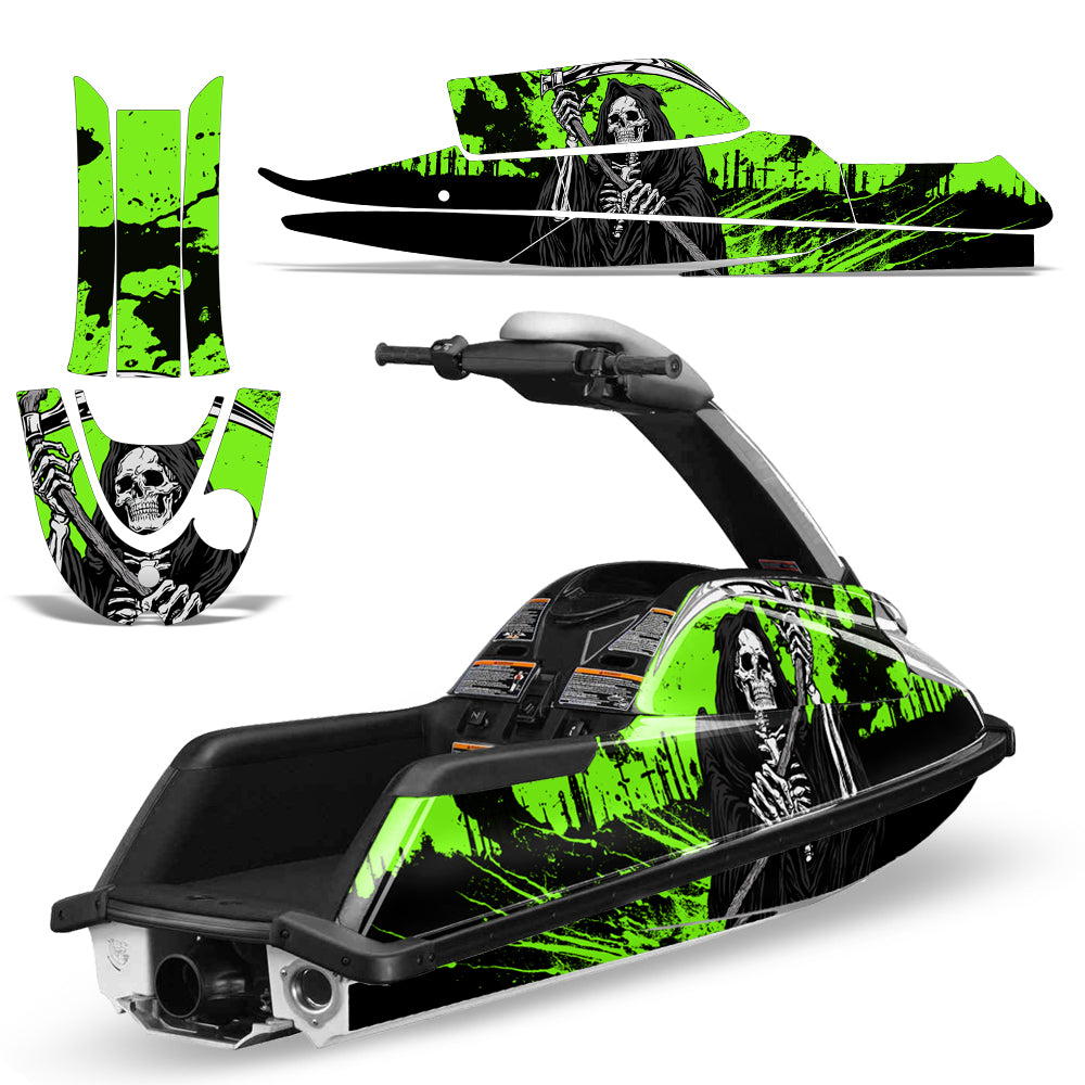 Yamaha Superjet Freestyle Jet Ski Graphic Wrap Kit (Round Nose) - Reap ...