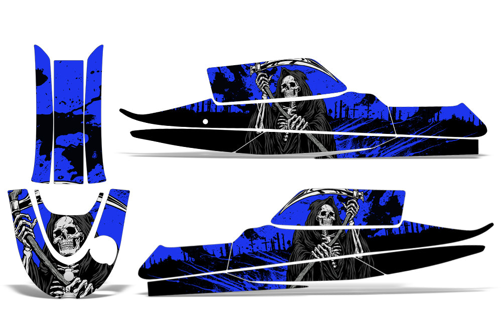 Yamaha Superjet Freestyle Jet Ski Graphic Wrap Kit (Round Nose) - Reap ...