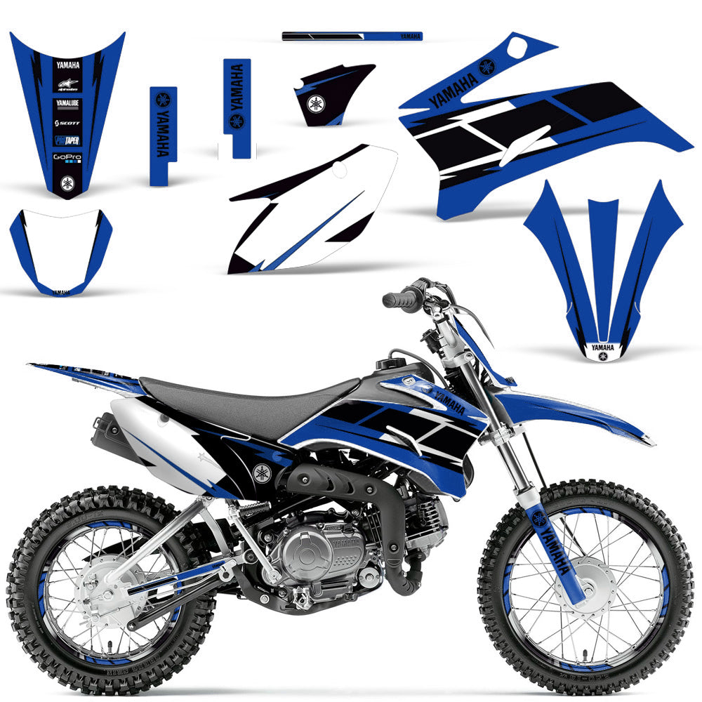 Yamaha TTR 110 2011-2016 Dirt Bike Motocross Graphic Decal Kit - Hurri ...