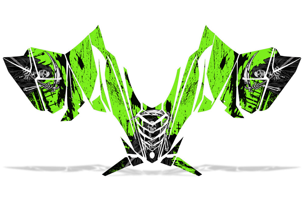 Yamaha Viper SR/SRT/RTX/SE 2014-2016 Sled Snowmobile Wrap Graphic Kit ...