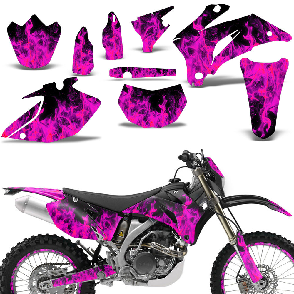 Yamaha WR250F 2007-2014 WR450F 2007-2011 Dirt Bike Motocross Graphic D ...