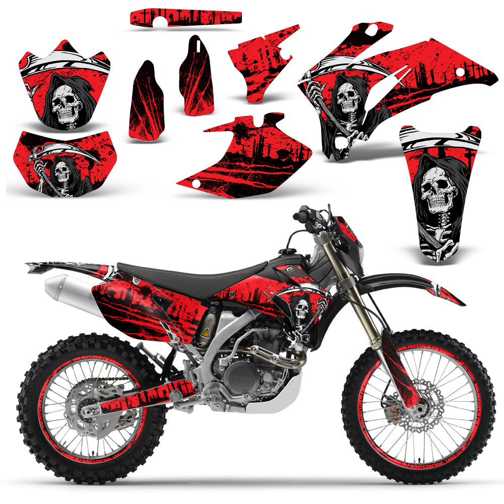 Yamaha WR250F 2007-2014 WR450F 2007-2011 Dirt Bike Motocross Graphic D ...