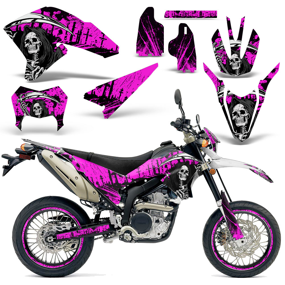 Yamaha WR250 R/X 2007-2020 Dirt Bike Motocross Graphic Decal Kit - Rea ...