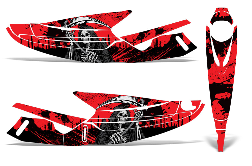 Yamaha Wave Blaster 1993-1996 Jet Ski Graphic Wrap Kit - Reaper V2 ...
