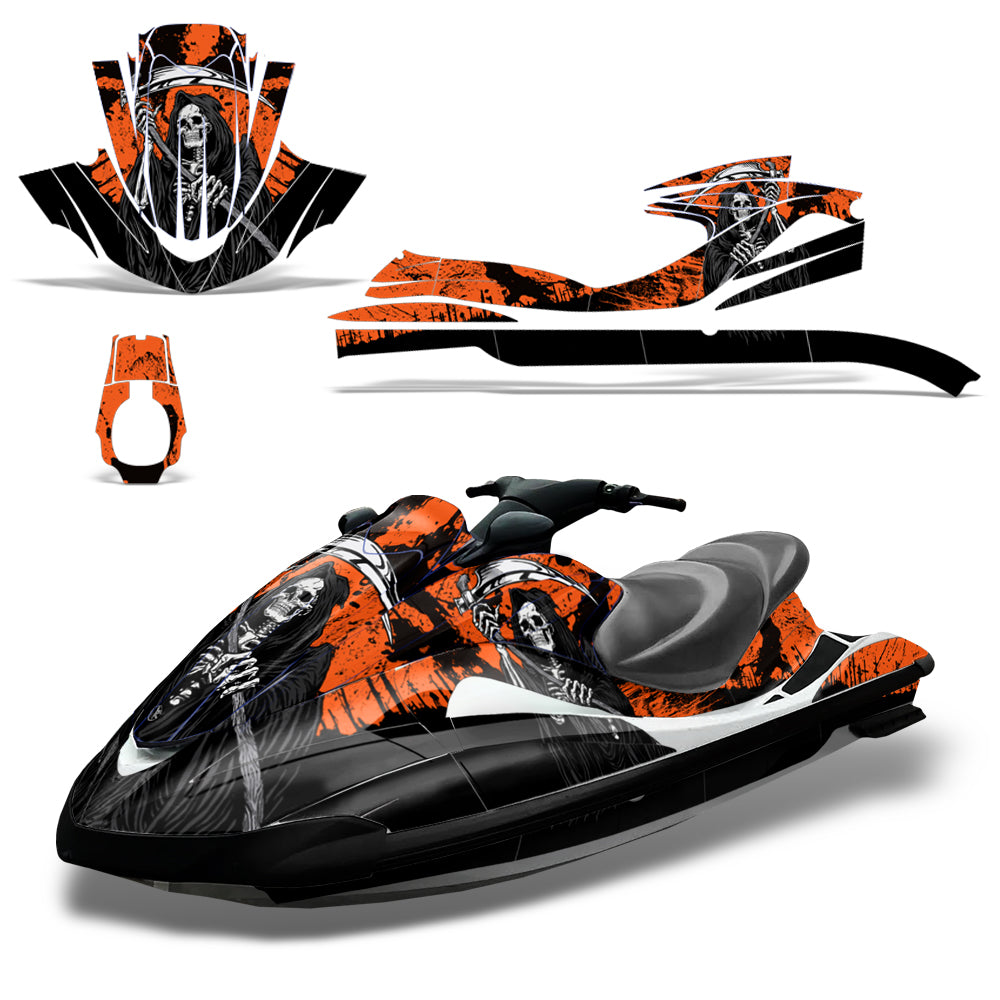 Yamaha Wave Runner 2002-2005 Jet Ski Graphic Wrap Kit - Reaper V2 ...
