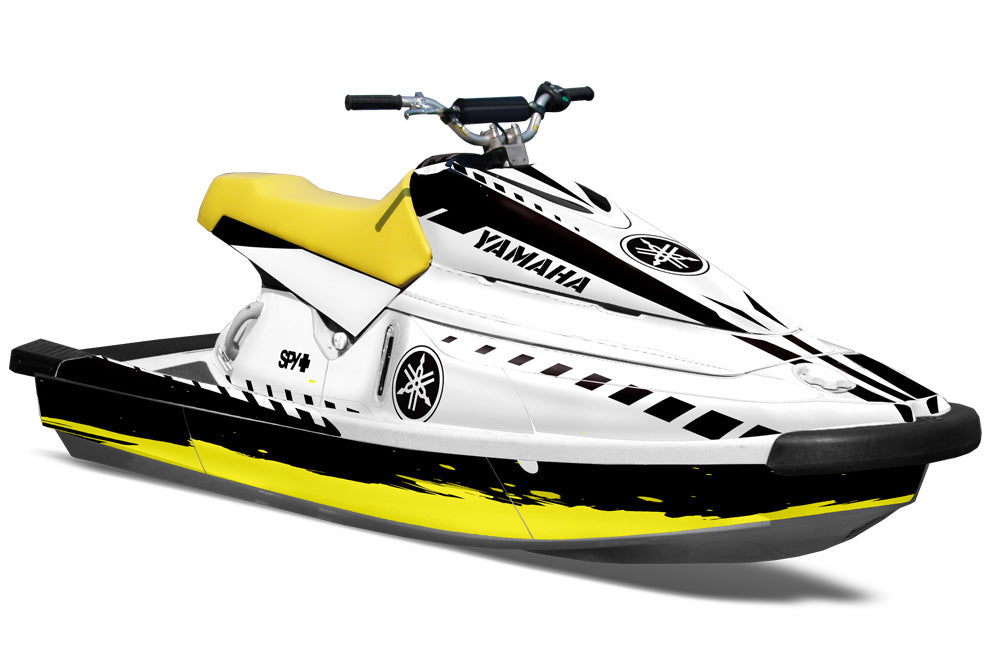 Yamaha Wave Blaster 1993-1996 Jet Ski Graphic Wrap Kit - Wrecked ...