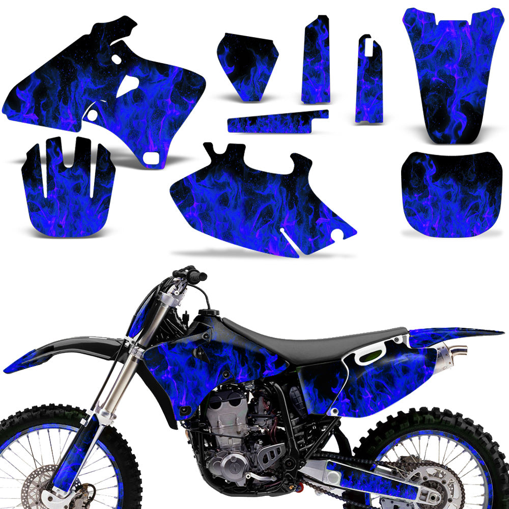 Yamaha YZ250/400/426F 4 Stroke 1998-2002 Dirt Bike Motocross Graphic D ...